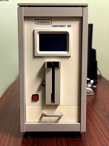 TEXTECHNO Vibromat ME Single Fiber Denier/D-Tex Tester